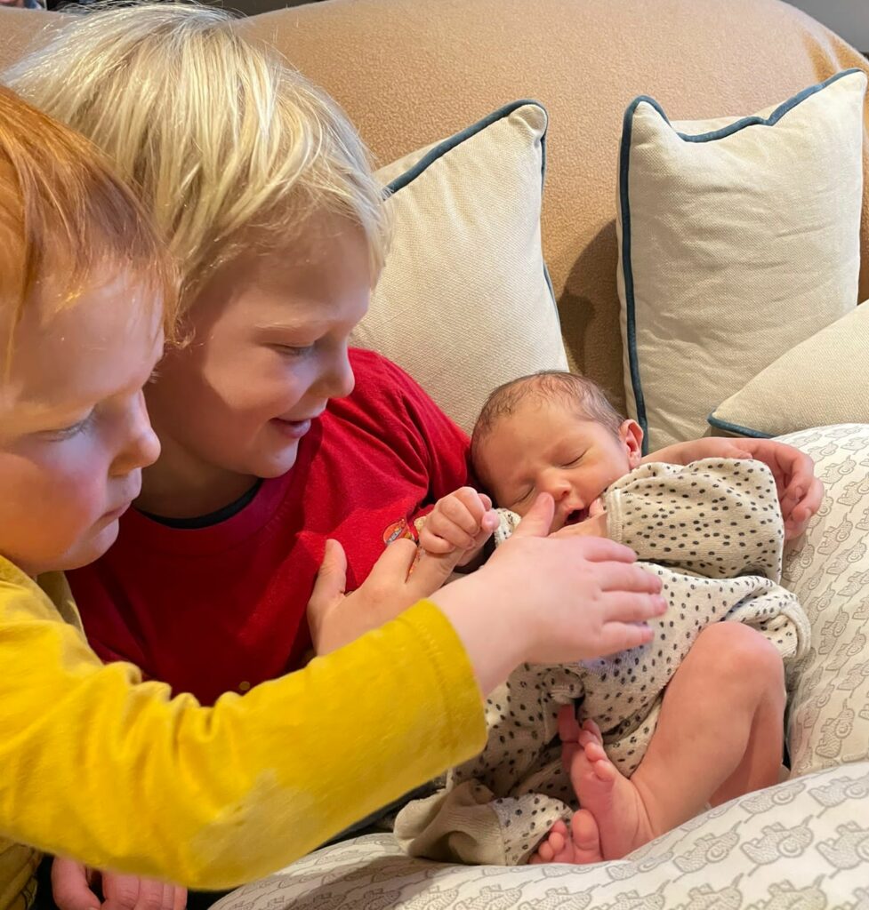 Baby Tommy is fitting in well - Laura Tomlinson