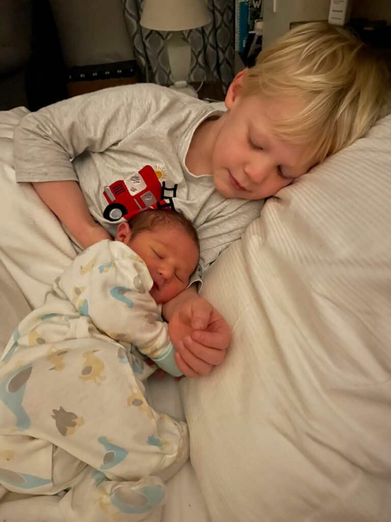 Baby Tommy is fitting in well - Laura Tomlinson